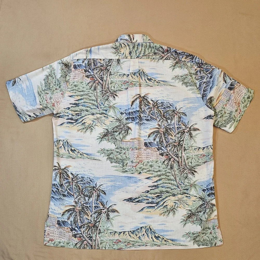 reyn spooner | Shirts | Reyn Spooner Hawaiian Diamond Head Print Shirt ...